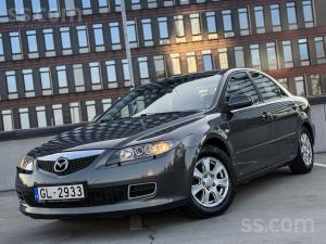 Серый Мазда 6 2007 в Рига, объемом двигателя 2.00 л и пробегом 227 тыс. км за 1790 €, фото  на AUTOMOTO.COM.LV
