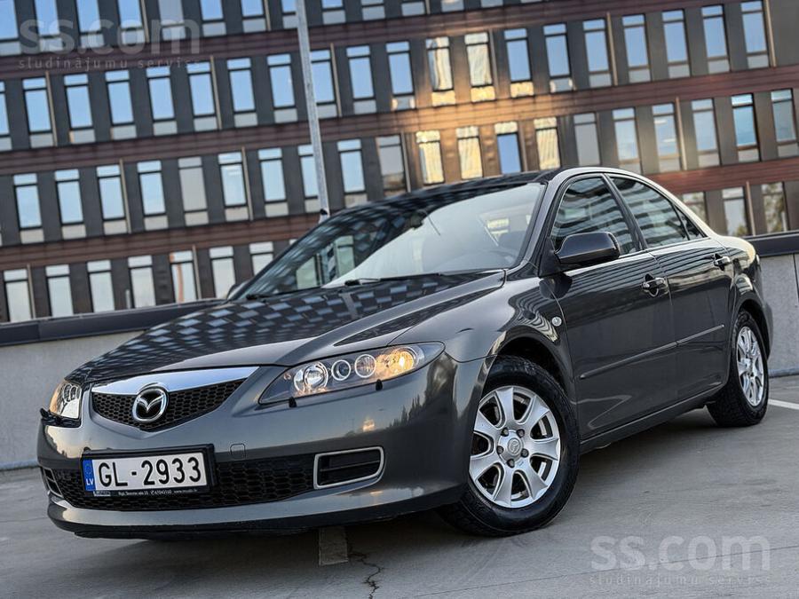 Pelēks Mazda 6 2007 Rīga, ar dzinēja tilpumu 2.00 L un nobraukumu 227 tūkst. km par 1790 €, foto 1 vietnē AUTOMOTO.COM.LV