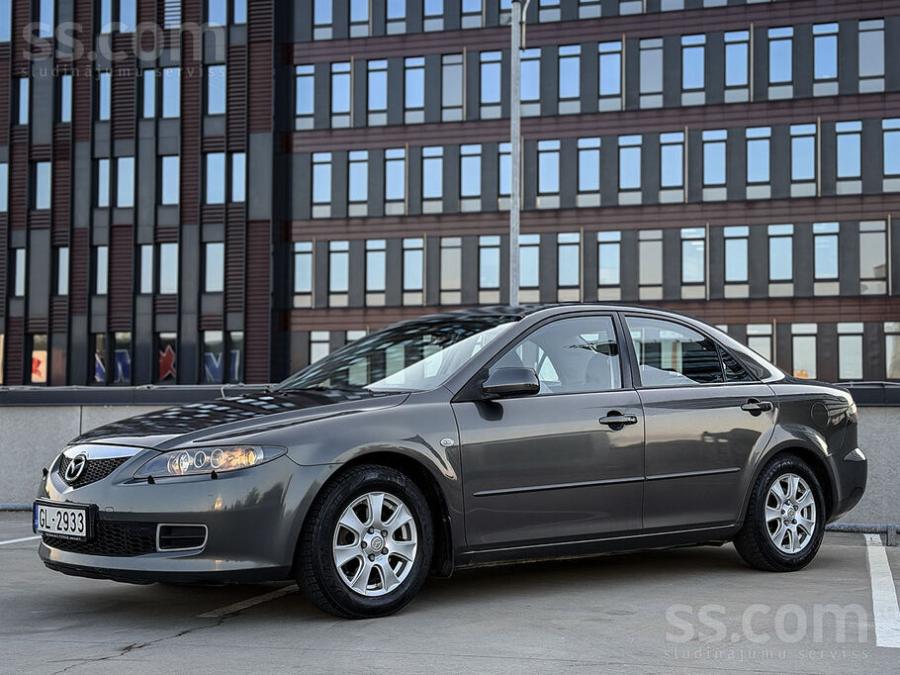 Pelēks Mazda 6 2007 Rīga, ar dzinēja tilpumu 2.00 L un nobraukumu 227 tūkst. km par 1790 €, foto 3 vietnē AUTOMOTO.COM.LV
