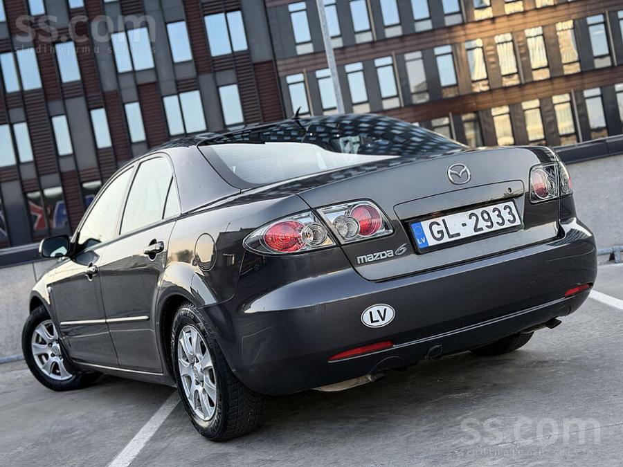 Pelēks Mazda 6 2007 Rīga, ar dzinēja tilpumu 2.00 L un nobraukumu 227 tūkst. km par 1790 €, foto 4 vietnē AUTOMOTO.COM.LV