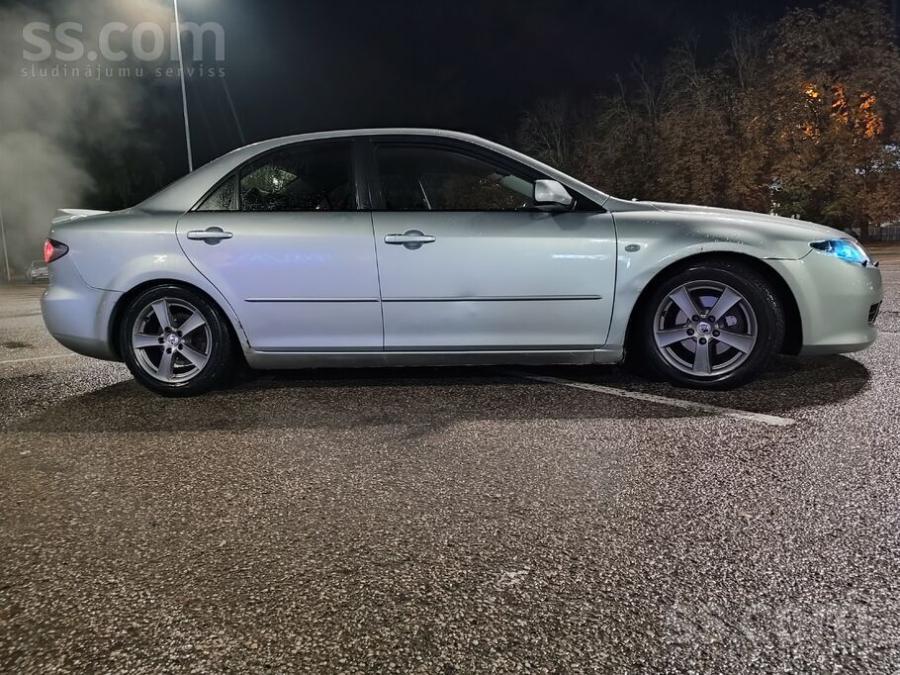 Pelēks Mazda 6 2007 Rīga, ar dzinēja tilpumu 2.30 L un nobraukumu 227 tūkst. km par 1500 €, foto 6 vietnē AUTOMOTO.COM.LV