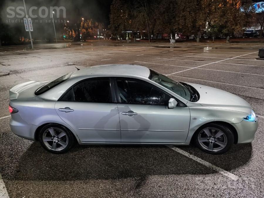 Pelēks Mazda 6 2007 Rīga, ar dzinēja tilpumu 2.30 L un nobraukumu 227 tūkst. km par 1500 €, foto 8 vietnē AUTOMOTO.COM.LV