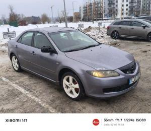 Pelēks Mazda 6 2008 Viļņa, ar dzinēja tilpumu 2.26 L un nobraukumu 93 tūkst. km par 1250 €, foto 2 vietnē AUTOMOTO.COM.LV