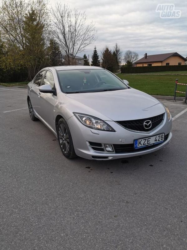 Pelēks Mazda 6 2008 Gargždai, ar dzinēja tilpumu 2.00 L un nobraukumu 365 tūkst. km par 1550 €, foto 1 vietnē AUTOMOTO.COM.LV