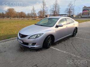 Серый Мазда 6 2008 в Рига, объемом двигателя 2.00 л и пробегом 190 тыс. км за 2300 €, фото  на AUTOMOTO.COM.LV