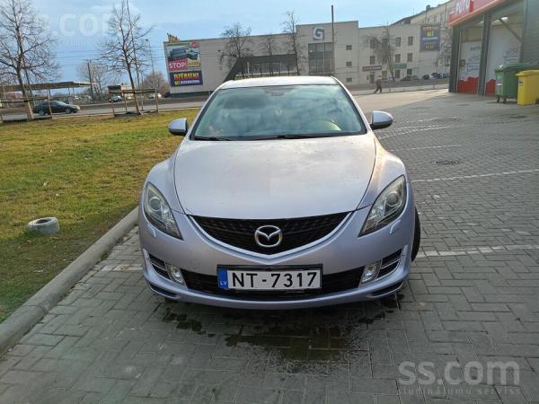 Серый Мазда 6 2008 в Рига, объемом двигателя 2.00 л и пробегом 190 тыс. км за 2300 €, фото 2 на AUTOMOTO.COM.LV