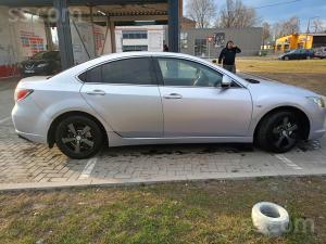 Grey Mazda 6 2008 in Riga, with an engine capacity of 2.00 L and mileage of 190 thousand km for 2300 €, photo 5 on AUTOMOTO.COM.LV