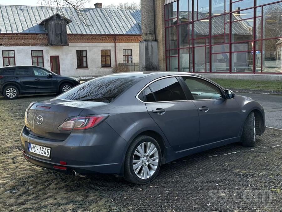 Grey Mazda 6 2008 in Riga, with an engine capacity of 2.00 L and mileage of 253 thousand km for 2700 €, photo 6 on AUTOMOTO.COM.LV