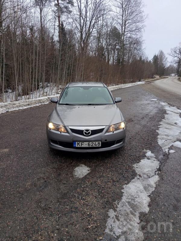 Pelēks Mazda 6 2008 Cēsis, ar dzinēja tilpumu 2.00 L un nobraukumu 235 tūkst. km par 1000 €, foto 1 vietnē AUTOMOTO.COM.LV