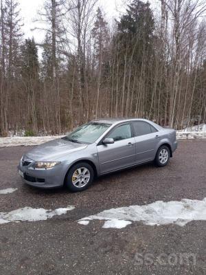 Pelēks Mazda 6 2008 Cēsis, ar dzinēja tilpumu 2.00 L un nobraukumu 235 tūkst. km par 1000 €, foto 3 vietnē AUTOMOTO.COM.LV