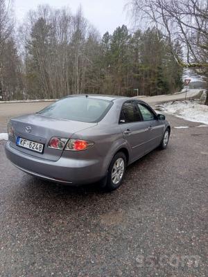 Pelēks Mazda 6 2008 Cēsis, ar dzinēja tilpumu 2.00 L un nobraukumu 235 tūkst. km par 1000 €, foto 5 vietnē AUTOMOTO.COM.LV