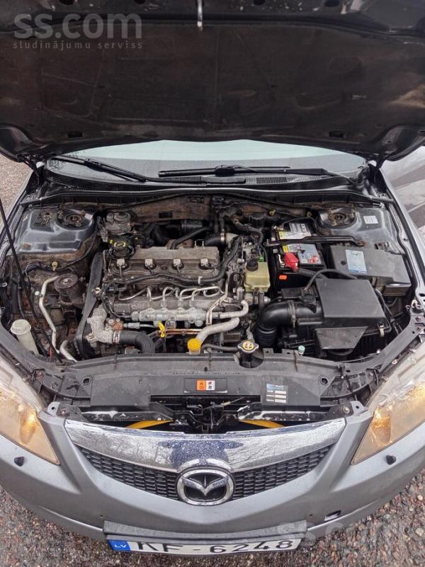 Pelēks Mazda 6 2008 Cēsis, ar dzinēja tilpumu 2.00 L un nobraukumu 235 tūkst. km par 1000 €, foto 10 vietnē AUTOMOTO.COM.LV