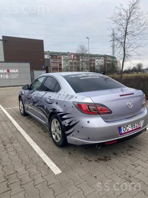 Pelēks Mazda 6 2008 Rīga, ar dzinēja tilpumu 2.00 L un nobraukumu 283 tūkst. km par 2500 €, foto 3 vietnē AUTOMOTO.COM.LV