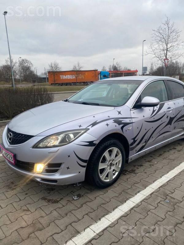 Pelēks Mazda 6 2008 Rīga, ar dzinēja tilpumu 2.00 L un nobraukumu 283 tūkst. km par 2500 €, foto 3 vietnē AUTOMOTO.COM.LV