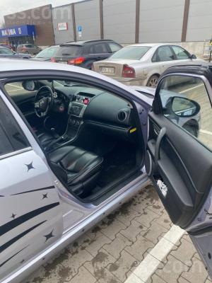 Pelēks Mazda 6 2008 Rīga, ar dzinēja tilpumu 2.00 L un nobraukumu 283 tūkst. km par 2500 €, foto 8 vietnē AUTOMOTO.COM.LV