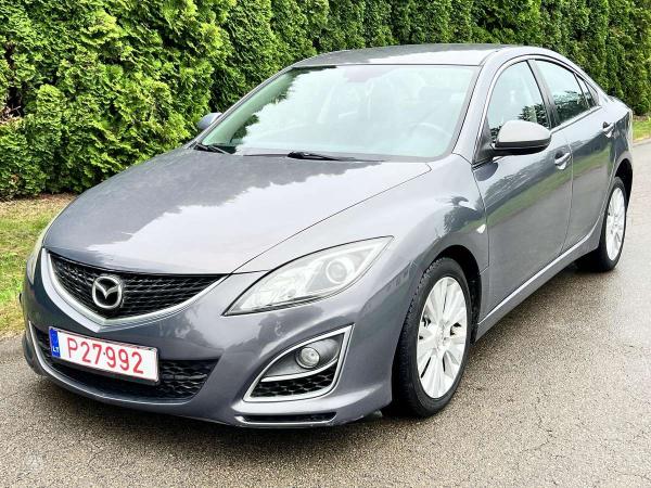 Grey Mazda 6 2008 in Marijampole, with an engine capacity of 2.00 L and mileage of 223 thousand km for 2300 €, photo 1 on AUTOMOTO.COM.LV