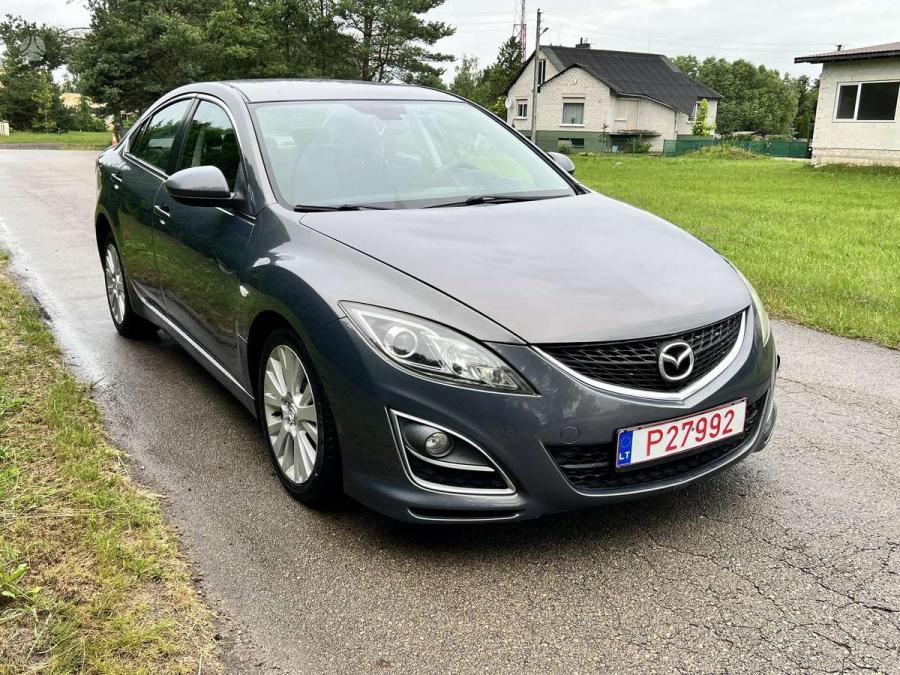 Grey Mazda 6 2008 in Marijampole, with an engine capacity of 2.00 L and mileage of 223 thousand km for 2300 €, photo 3 on AUTOMOTO.COM.LV