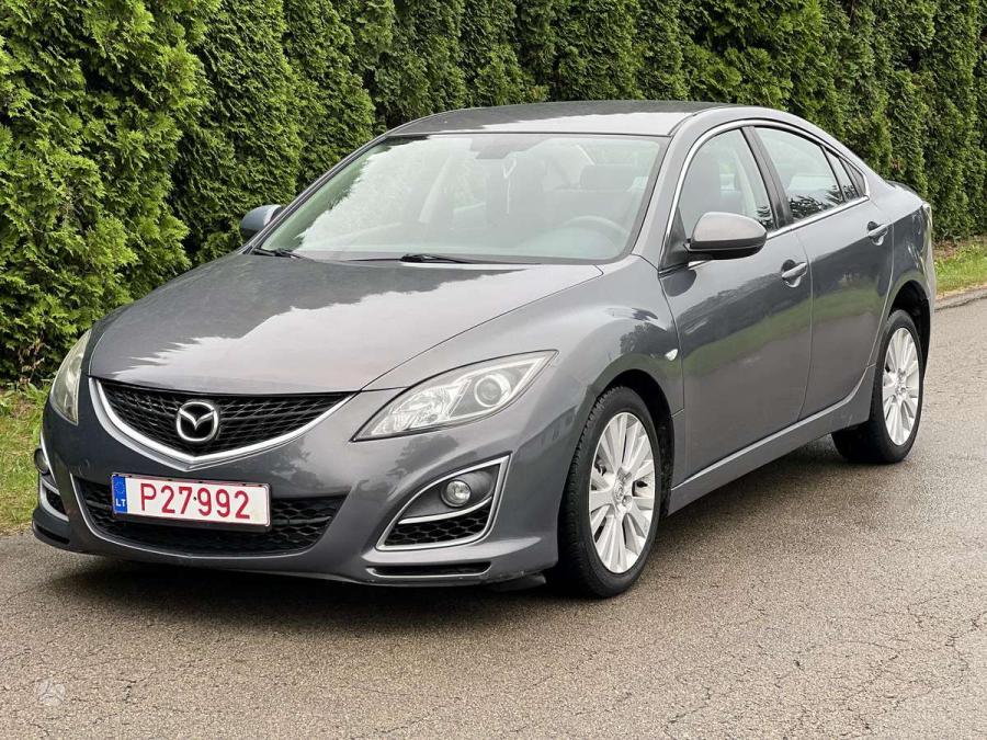 Grey Mazda 6 2008 in Marijampole, with an engine capacity of 2.00 L and mileage of 223 thousand km for 2300 €, photo 10 on AUTOMOTO.COM.LV