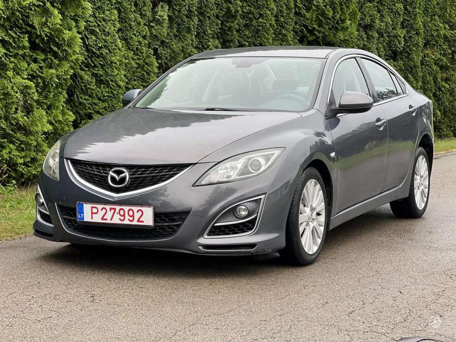Grey Mazda 6 2008 in Marijampole, with an engine capacity of 2.00 L and mileage of 223 thousand km for 2300 €, photo 17 on AUTOMOTO.COM.LV