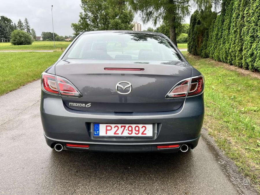 Grey Mazda 6 2008 in Marijampole, with an engine capacity of 2.00 L and mileage of 223 thousand km for 2300 €, photo 18 on AUTOMOTO.COM.LV
