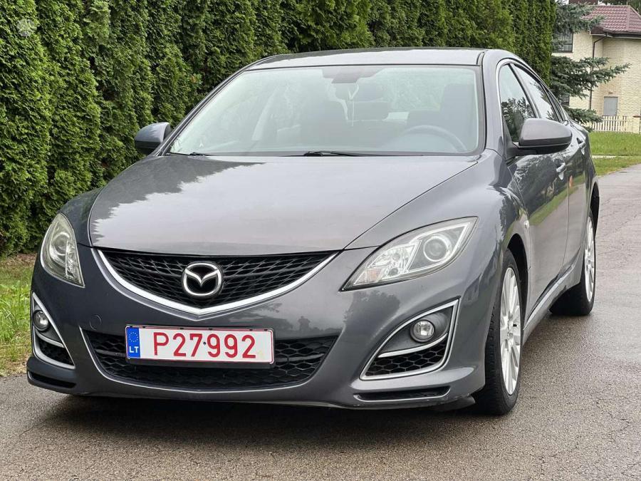 Grey Mazda 6 2008 in Marijampole, with an engine capacity of 2.00 L and mileage of 223 thousand km for 2300 €, photo 19 on AUTOMOTO.COM.LV