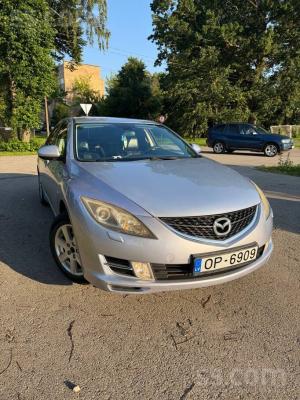 Pelēks Mazda 6 2008 Rīga, ar dzinēja tilpumu 2.00 L un nobraukumu 284 tūkst. km par 2300 €, foto  vietnē AUTOMOTO.COM.LV
