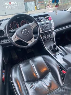 Grey Mazda 6 2008 in Riga, with an engine capacity of 2.00 L and mileage of 325 thousand km for 1850 €, photo 7 on AUTOMOTO.COM.LV