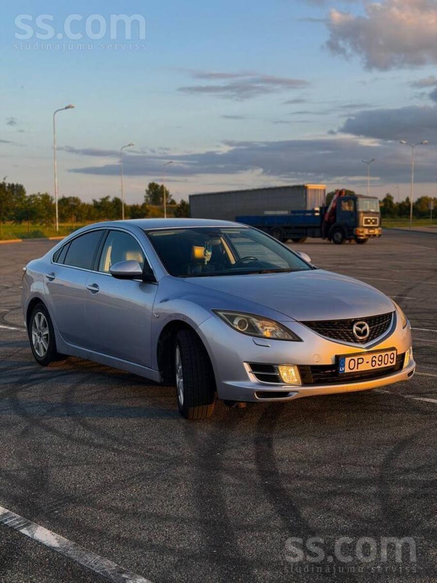 Pelēks Mazda 6 2008 Rīga, ar dzinēja tilpumu 2.00 L un nobraukumu 280 tūkst. km par 2000 €, foto 3 vietnē AUTOMOTO.COM.LV