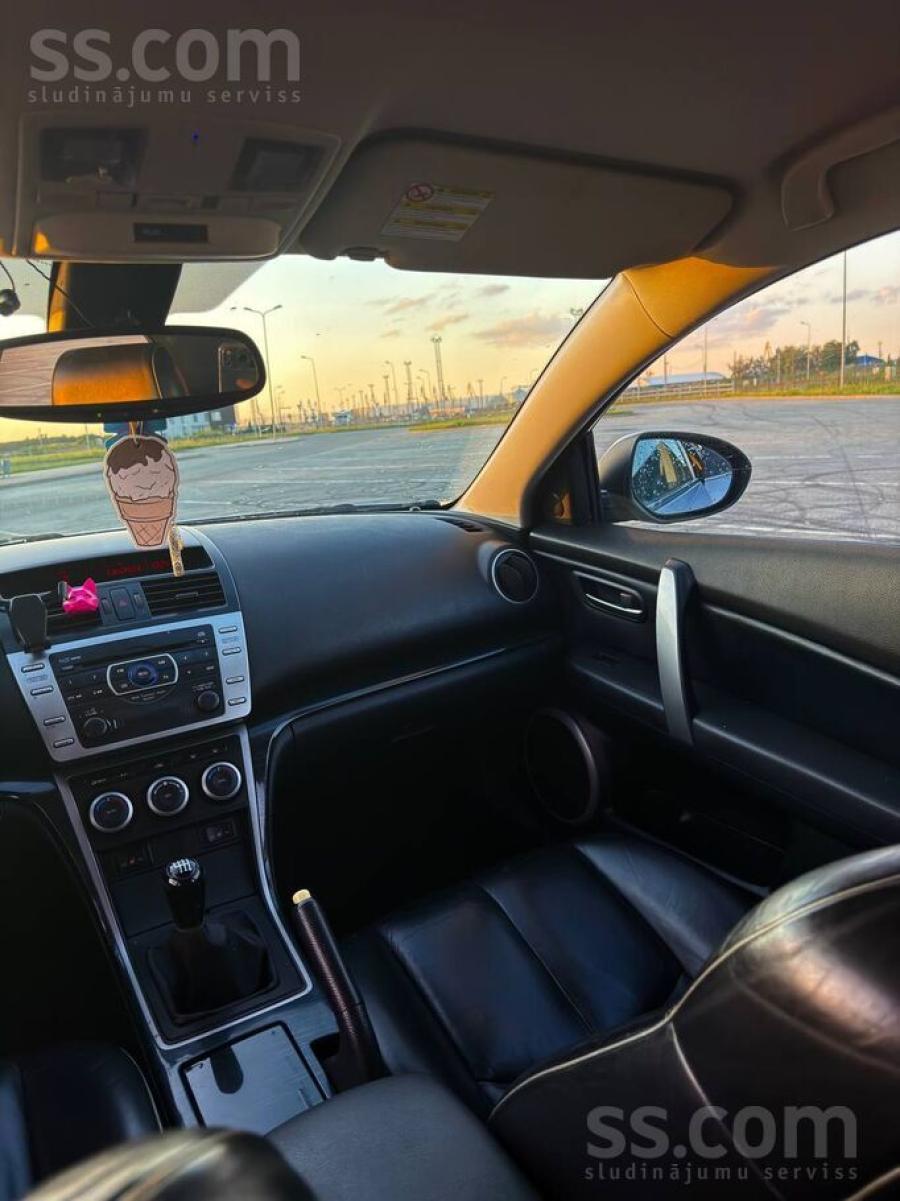 Pelēks Mazda 6 2008 Rīga, ar dzinēja tilpumu 2.00 L un nobraukumu 280 tūkst. km par 2000 €, foto 8 vietnē AUTOMOTO.COM.LV
