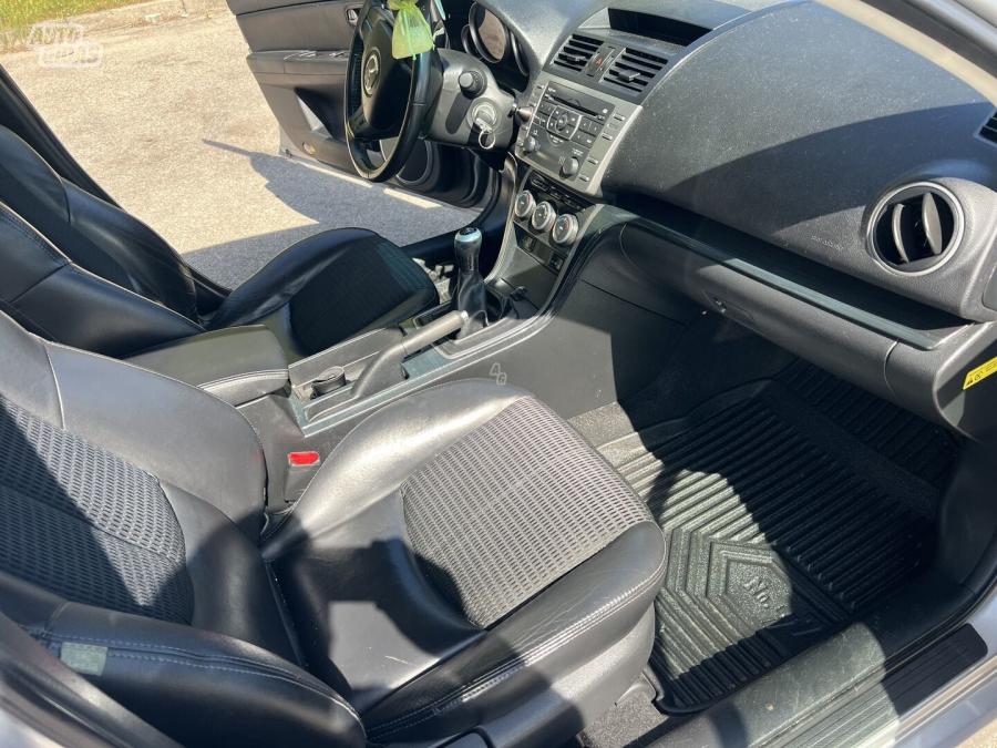 Pelēks Mazda 6 2008 Šauļi, ar dzinēja tilpumu 2.50 L un nobraukumu 0 tūkst. km par 2199 €, foto 18 vietnē AUTOMOTO.COM.LV