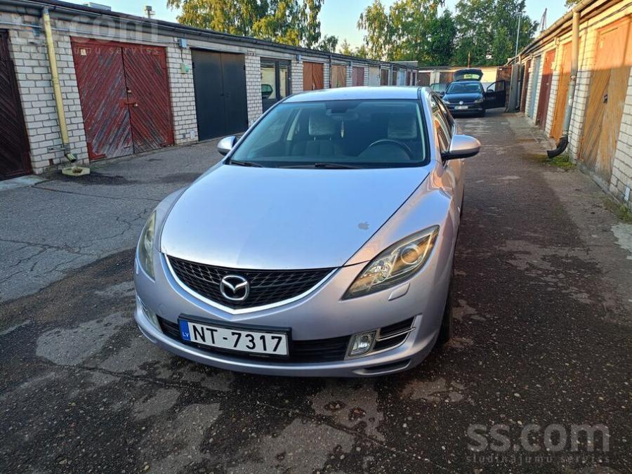 Grey Mazda 6 2008 in Riga, with an engine capacity of 2.00 L and mileage of 193 thousand km for 2000 €, photo 1 on AUTOMOTO.COM.LV