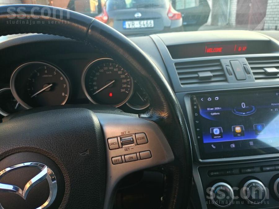 Grey Mazda 6 2008 in Riga, with an engine capacity of 2.00 L and mileage of 193 thousand km for 2000 €, photo 3 on AUTOMOTO.COM.LV