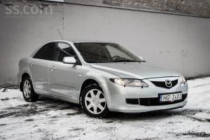 Pelēks Mazda 6 2008 Rīga, ar dzinēja tilpumu 2.00 L un nobraukumu 234 tūkst. km par 1100 €, foto  vietnē AUTOMOTO.COM.LV