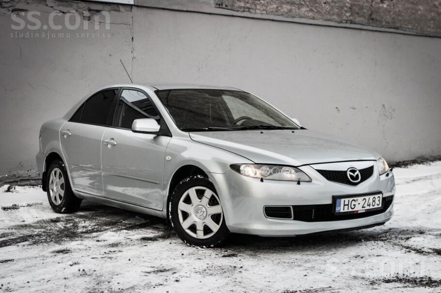 Pelēks Mazda 6 2008 Rīga, ar dzinēja tilpumu 2.00 L un nobraukumu 234 tūkst. km par 1100 €, foto 1 vietnē AUTOMOTO.COM.LV