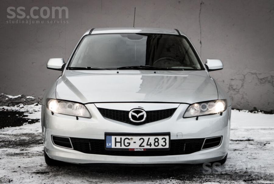 Pelēks Mazda 6 2008 Rīga, ar dzinēja tilpumu 2.00 L un nobraukumu 234 tūkst. km par 1100 €, foto 3 vietnē AUTOMOTO.COM.LV