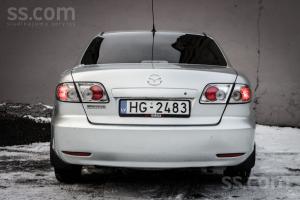 Pelēks Mazda 6 2008 Rīga, ar dzinēja tilpumu 2.00 L un nobraukumu 234 tūkst. km par 1100 €, foto 6 vietnē AUTOMOTO.COM.LV