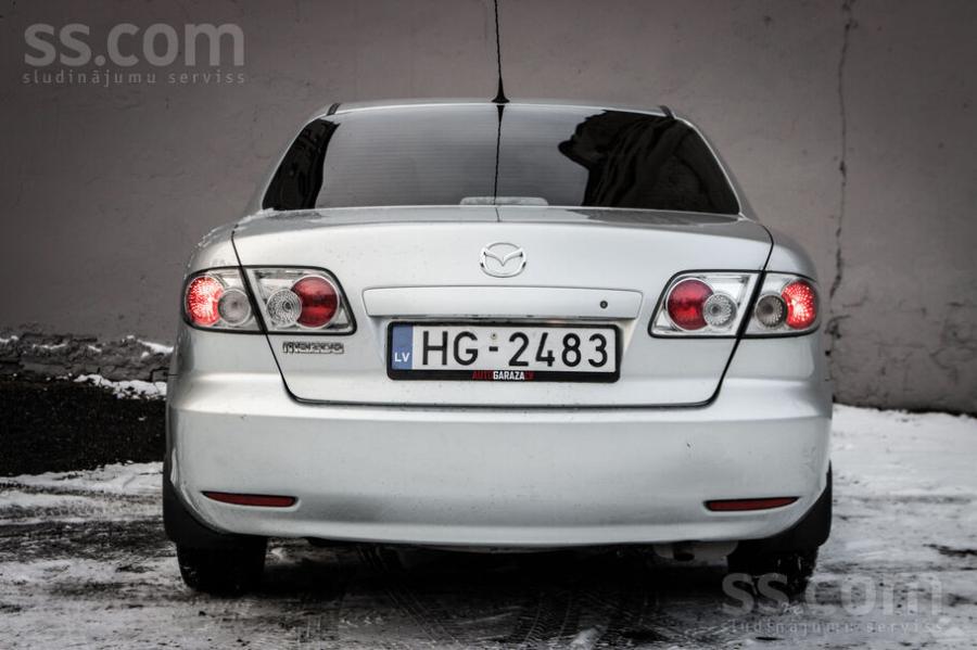 Pelēks Mazda 6 2008 Rīga, ar dzinēja tilpumu 2.00 L un nobraukumu 234 tūkst. km par 1100 €, foto 6 vietnē AUTOMOTO.COM.LV