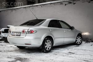 Pelēks Mazda 6 2008 Rīga, ar dzinēja tilpumu 2.00 L un nobraukumu 234 tūkst. km par 1100 €, foto 7 vietnē AUTOMOTO.COM.LV
