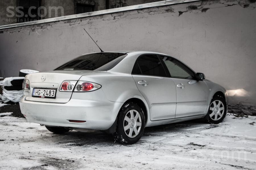 Pelēks Mazda 6 2008 Rīga, ar dzinēja tilpumu 2.00 L un nobraukumu 234 tūkst. km par 1100 €, foto 7 vietnē AUTOMOTO.COM.LV