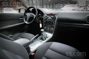 Pelēks Mazda 6 2008 Rīga, ar dzinēja tilpumu 2.00 L un nobraukumu 234 tūkst. km par 1100 €, foto 9 vietnē AUTOMOTO.COM.LV