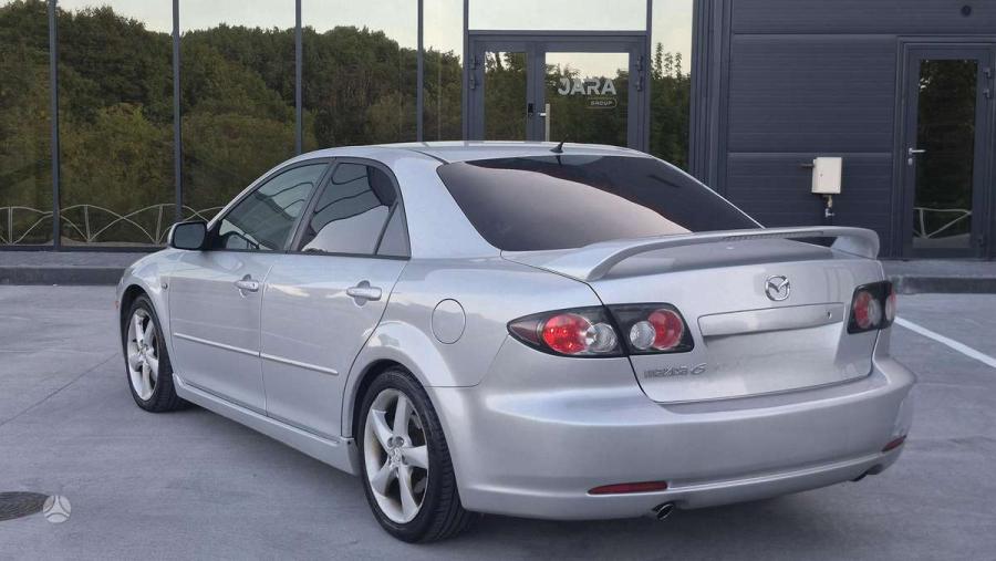 Pelēks Mazda 6 2008 Klaipėda, ar dzinēja tilpumu 2.26 L un nobraukumu 100 tūkst. km par 1499 €, foto 8 vietnē AUTOMOTO.COM.LV