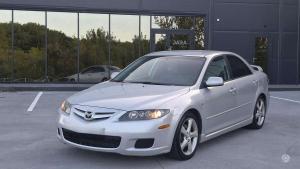 Pelēks Mazda 6 2008 Klaipėda, ar dzinēja tilpumu 2.26 L un nobraukumu 100 tūkst. km par 1499 €, foto 9 vietnē AUTOMOTO.COM.LV