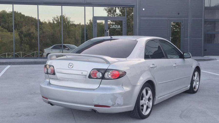 Pelēks Mazda 6 2008 Klaipėda, ar dzinēja tilpumu 2.26 L un nobraukumu 100 tūkst. km par 1499 €, foto 10 vietnē AUTOMOTO.COM.LV
