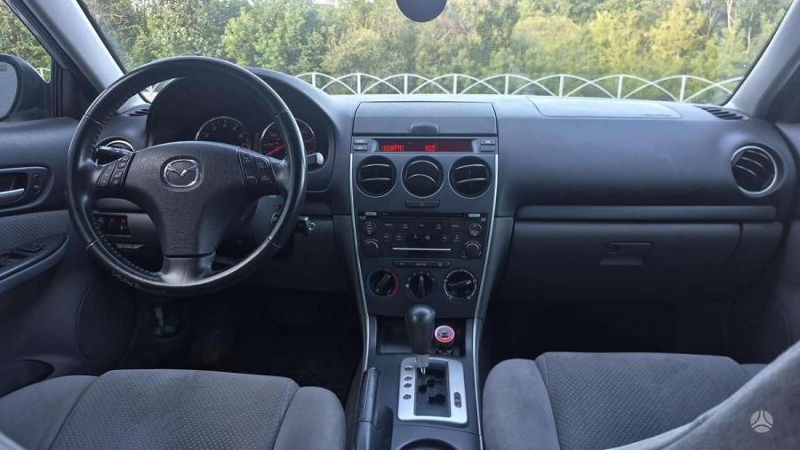 Pelēks Mazda 6 2008 Klaipėda, ar dzinēja tilpumu 2.26 L un nobraukumu 100 tūkst. km par 1499 €, foto 15 vietnē AUTOMOTO.COM.LV