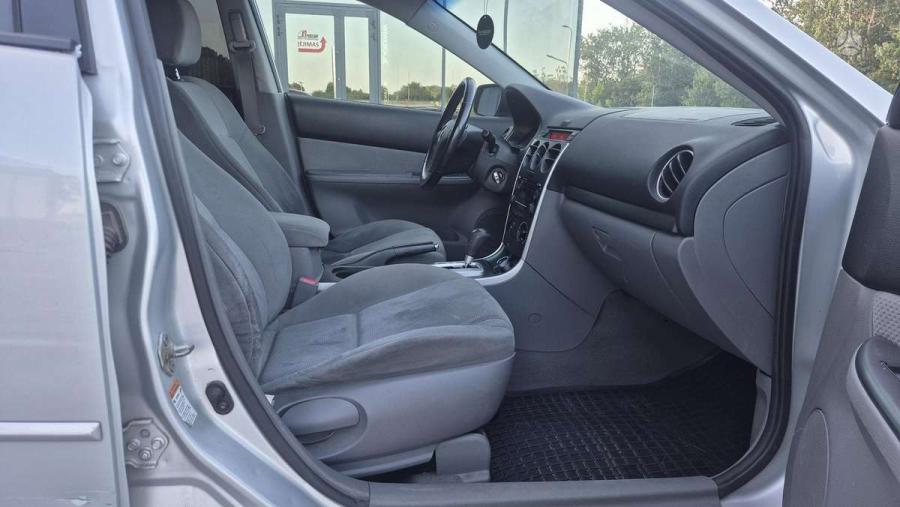 Pelēks Mazda 6 2008 Klaipėda, ar dzinēja tilpumu 2.26 L un nobraukumu 100 tūkst. km par 1499 €, foto 16 vietnē AUTOMOTO.COM.LV