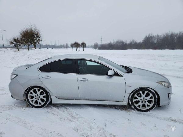 Pelēks Mazda 6 2009 Kauņa, ar dzinēja tilpumu 2.49 L un nobraukumu 326 tūkst. km par 1900 €, foto 3 vietnē AUTOMOTO.COM.LV