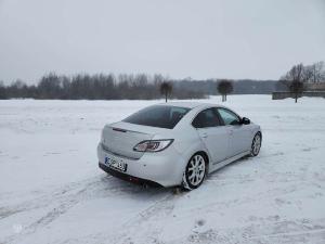 Grey Mazda 6 2009 in Kaunas, with an engine capacity of 2.49 L and mileage of 326 thousand km for 1900 €, photo 4 on AUTOMOTO.COM.LV