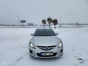 Grey Mazda 6 2009 in Kaunas, with an engine capacity of 2.49 L and mileage of 326 thousand km for 1900 €, photo 7 on AUTOMOTO.COM.LV