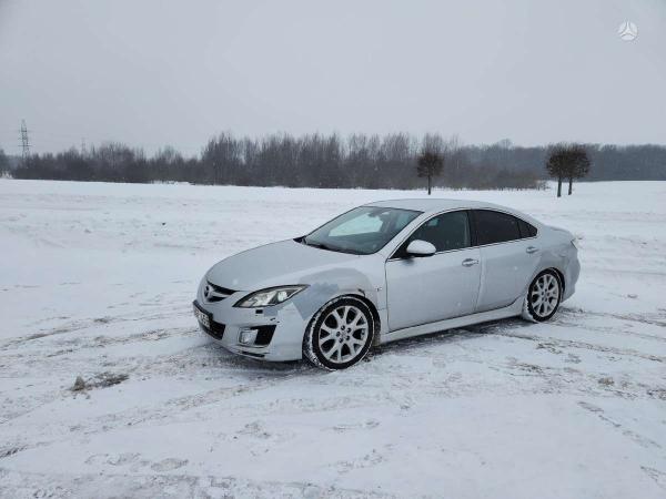 Pelēks Mazda 6 2009 Kauņa, ar dzinēja tilpumu 2.49 L un nobraukumu 326 tūkst. km par 1900 €, foto 8 vietnē AUTOMOTO.COM.LV