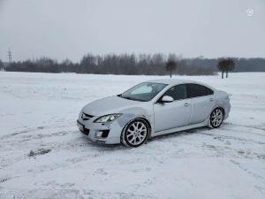 Grey Mazda 6 2009 in Kaunas, with an engine capacity of 2.49 L and mileage of 326 thousand km for 1900 €, photo 8 on AUTOMOTO.COM.LV